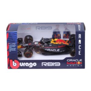 Xiangtat Bburago 1:43 2023 F1 Red Bull RB19 No. #1 Max Verstappen Ferrari Mercedes Formula Racing Alloy Car Diecast Model (RB19 No.#1)