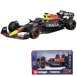 Xiangtat Bburago 1:43 2023 F1 Red Bull RB19 No. #1 Max Verstappen Ferrari Mercedes Formula Racing Alloy Car Diecast Model (RB19 No.#1)