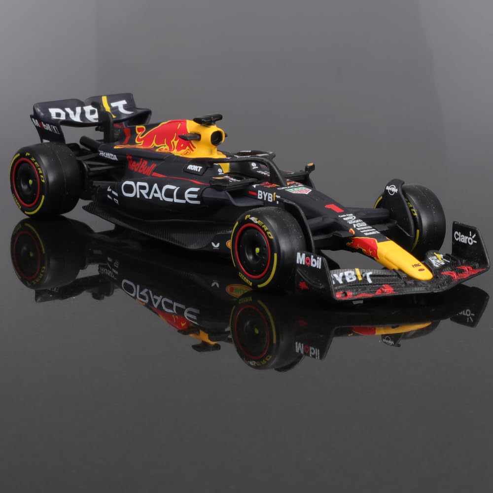 Xiangtat Bburago 1:43 2023 F1 Red Bull RB19 No. #1 Max Verstappen Ferrari Mercedes Formula Racing Alloy Car Diecast Model (RB19 No.#1)