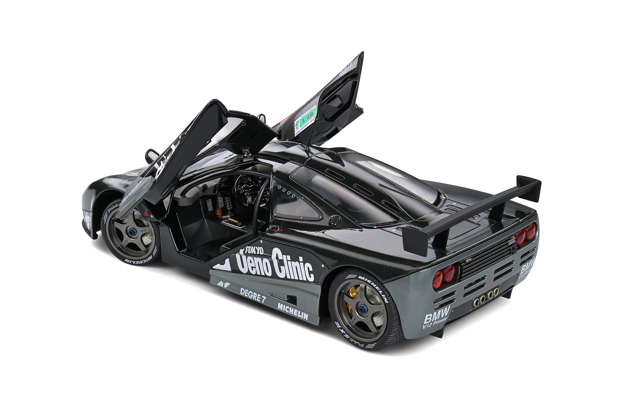 Solido 1:18 Mclaren F1 GT-R Short Tail Black 24H Le Mans 1995