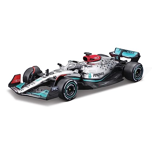 Bburago B18-38065H Formula 1 MB W13 E Performance F1 (2022) Hamilton 1:43 Scale Die-Cast Collectible Race Car Mercedes, Assorted Colours