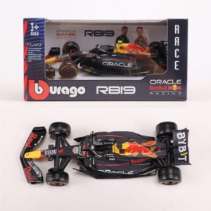 XTD Bburago 1:43 2023 F1 RB19 1# Max Verstappen F1 Champion Racing Formula Alloy Car for Red Bull Team Die cast Model Car (RB19 1#)