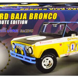 Greenlight Collectible 1970 Baja Bronco #1 Big OLY Tribute Edition Vel's Parnelli Jones Racing Limited Edition to 702 pcs 1/18 Diecast Model Car for Acme 51405