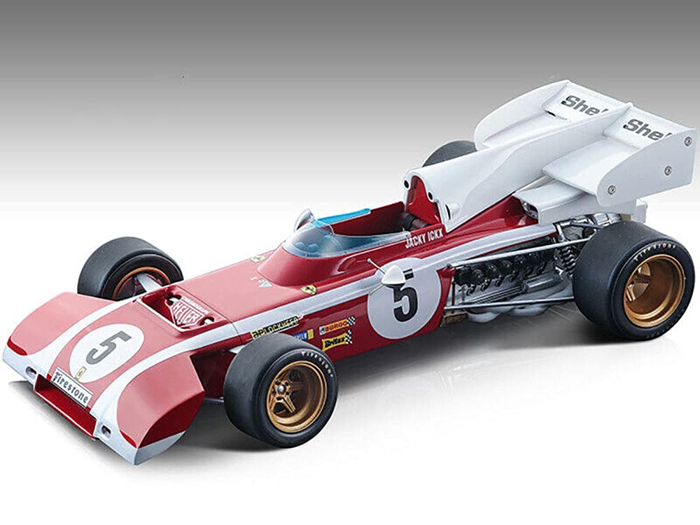 TECNOMODEL Ferrari 312 B2#5 Jacky Ickx Formula One F1 South Africa GP (1972) Inch Mythos Series Limited Edition to 215 pcs 118 Model Car by Tecnomodel TM18-194 D