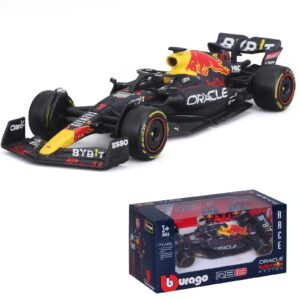 xiangtat bburago 1:43 new 2022 f1 red bull racing rb18 1# max verstappen paint formula one alloy super toy car model (rb18 no. #1)