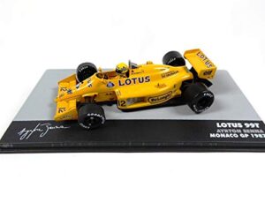 opo 10 - ayrton senna lotus 99t # 12 - winner monaco gp formule 1-1987 1:43 altaya (708)