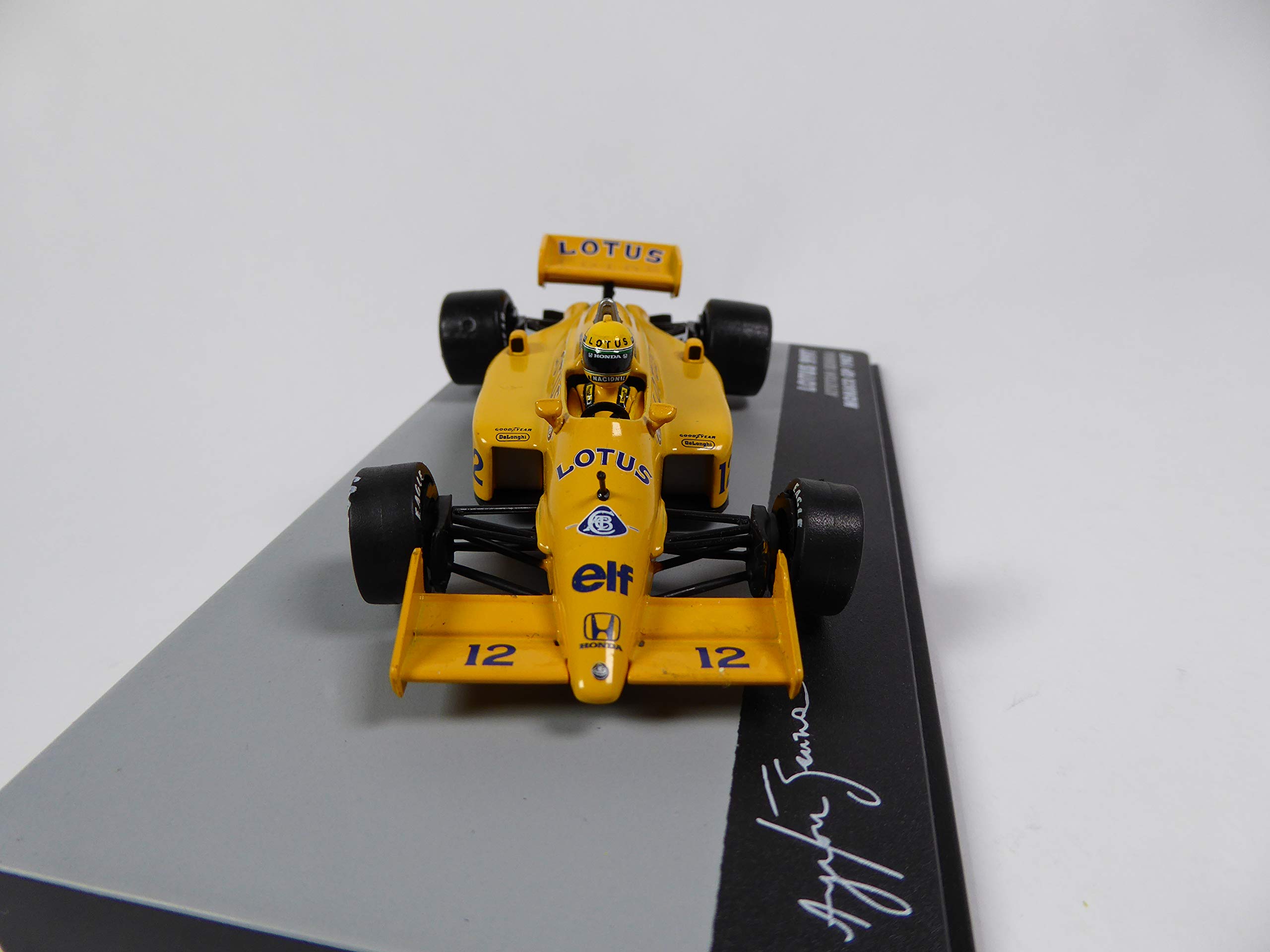 OPO 10 - Ayrton Senna Lotus 99T # 12 - Winner Monaco GP Formule 1-1987 1:43 Altaya (708)