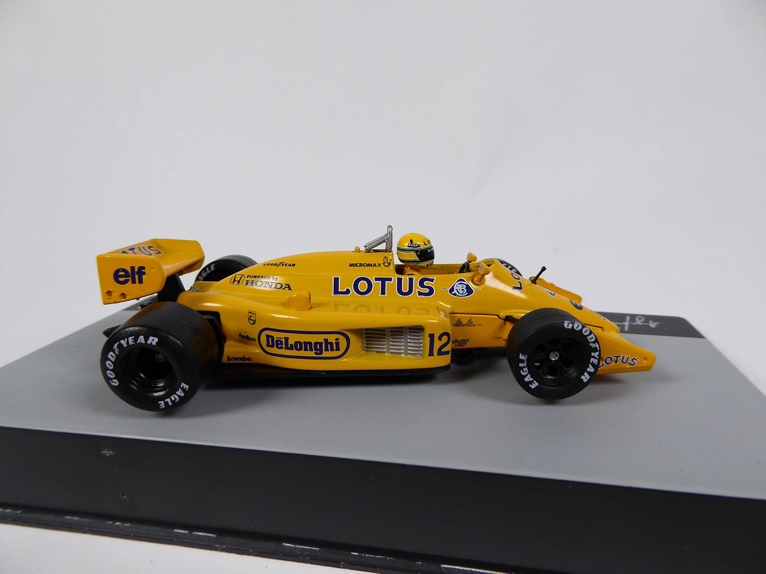 OPO 10 - Ayrton Senna Lotus 99T # 12 - Winner Monaco GP Formule 1-1987 1:43 Altaya (708)