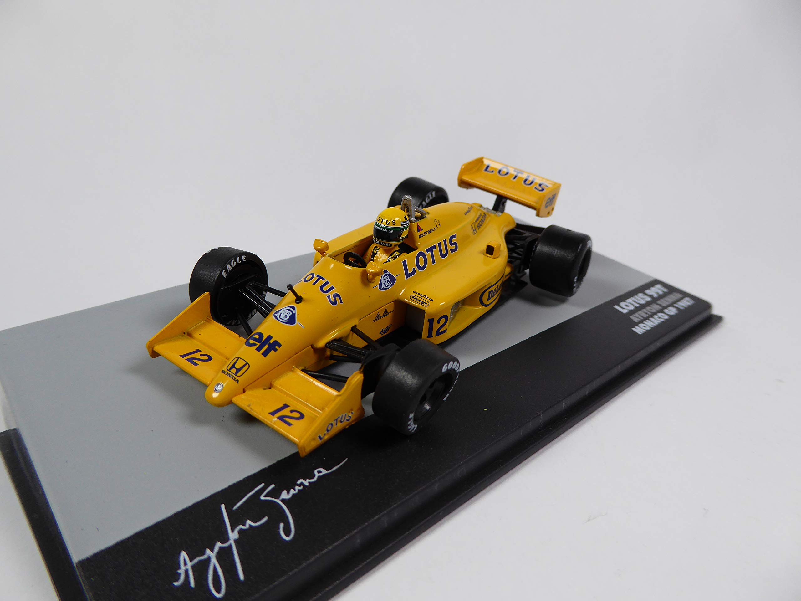 OPO 10 - Ayrton Senna Lotus 99T # 12 - Winner Monaco GP Formule 1-1987 1:43 Altaya (708)