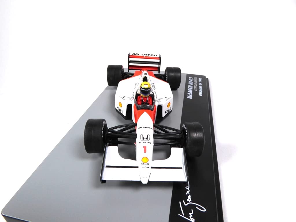 OPO 10 - Formula 1 car 1/43 Compatible with McLaren MP4 / 7# 1 Ayrton Senna Germany GP F1 1992 (723)