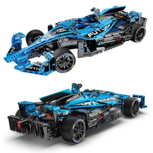 NEWRICE Formula 1 Racing Car Building Blocks Kit,MOC 1:8 Scale Model Car, Collectible Sports Car Toys,for 14+ Year Boys.Adult.New 2022(1667 Pieces)