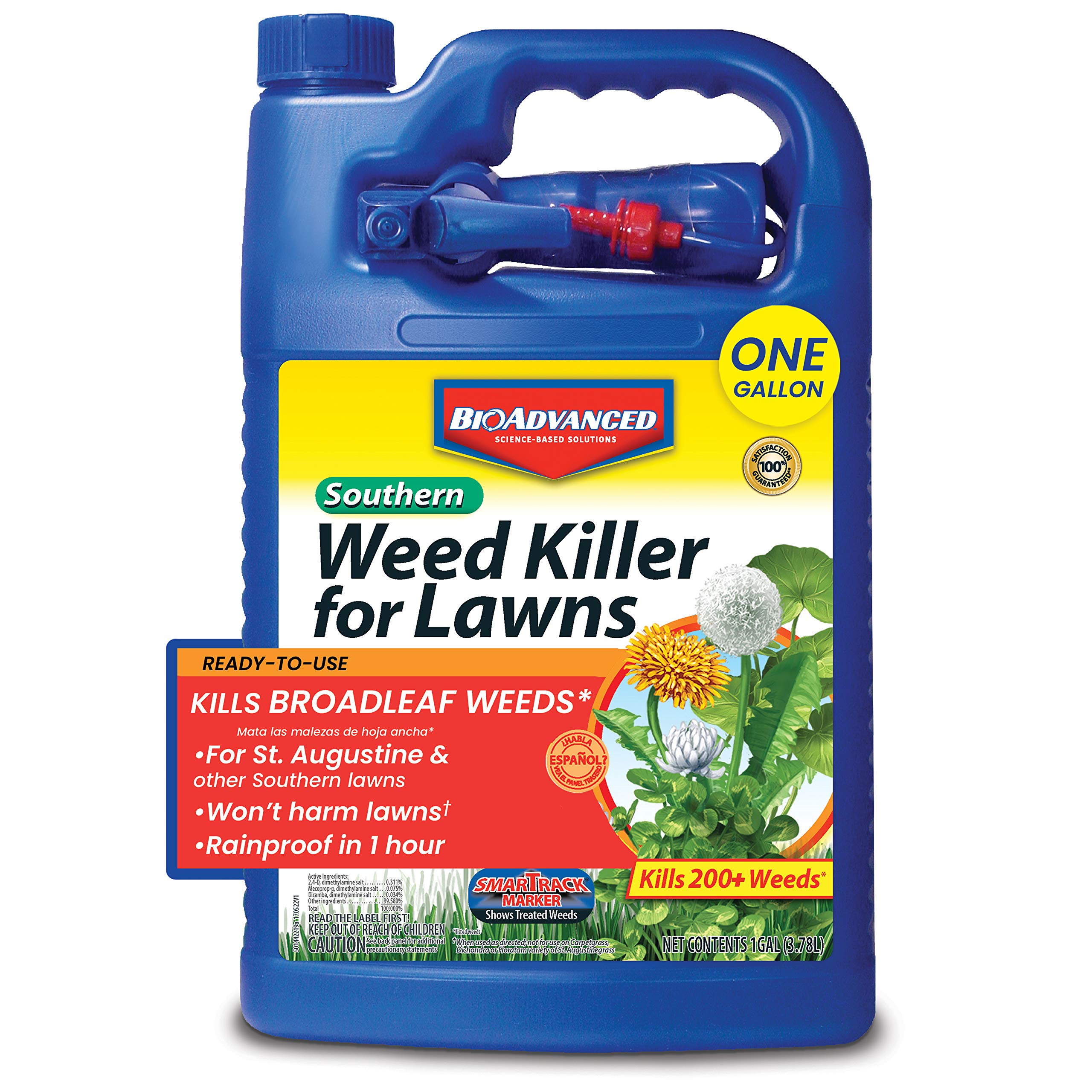 BioAdvanced Southern Weed Killer for Lawns, Ready-to-Use, 1 Gal