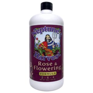 neptune's harvest rose & flowering formula 2-6-4 (quart)