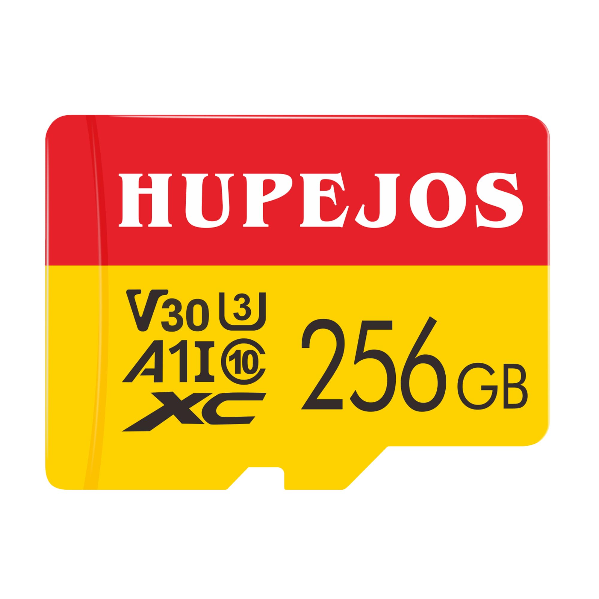 HUPEJOS 256GB Memory Card, Full HD, SD Card V7/V8 Full Size SD