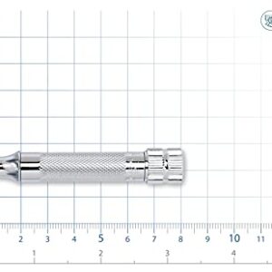 Merkur Mk34c Double Edge Razor with Heavy Duty Short Handle