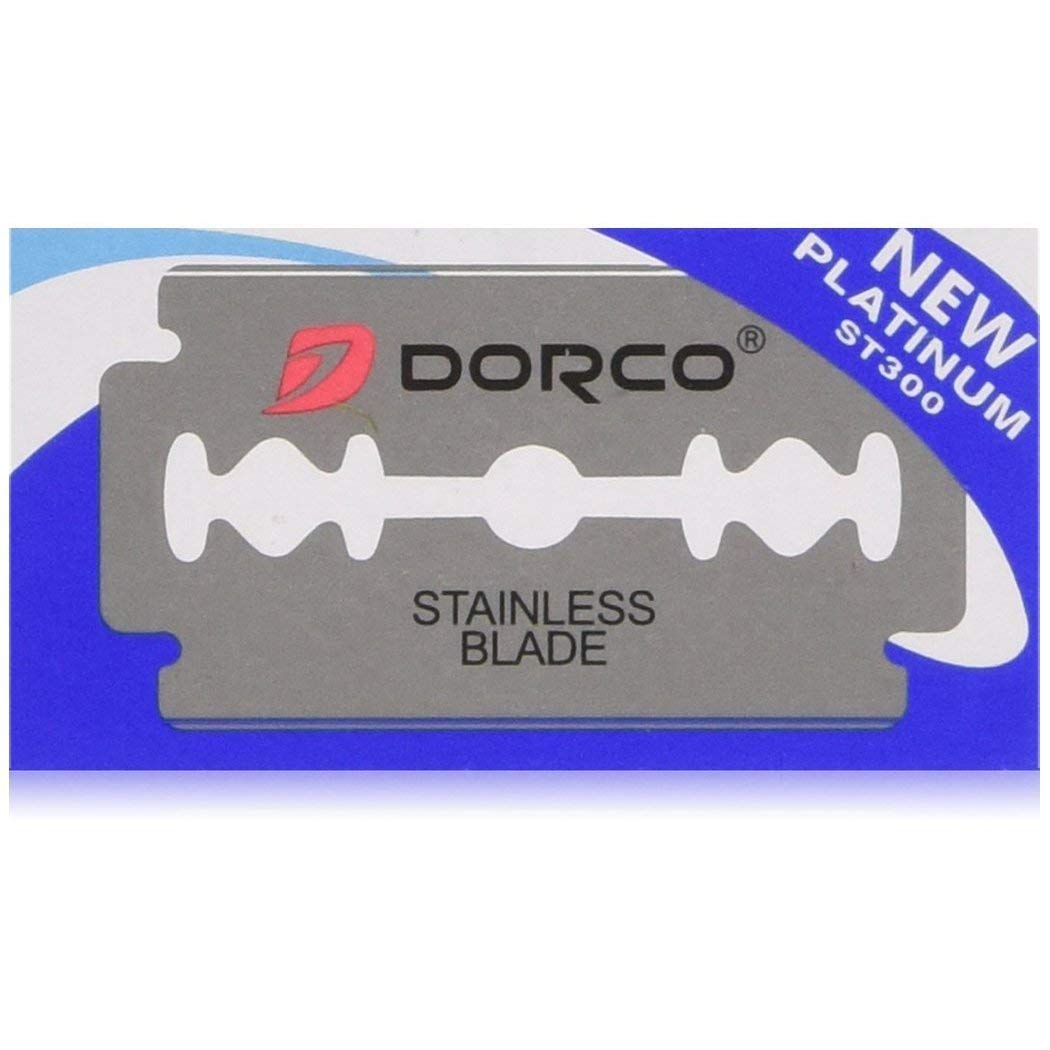 Dorco ST300 Platinum Extra Double Edge Razor Blades 1000 Blades