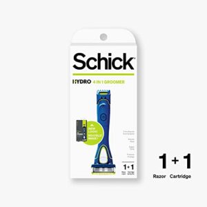 Schick Hydro 5 Men's Styling Razor with Body Groomer and Beard Trimmer