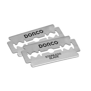 DORCO ST300 Platinum Razor Blades| 1 Box, 100 Blades | Father's Day Gifts