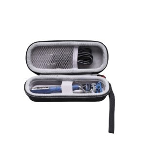 xanad hard case for gillette mach3 shield men's razor handle + 4 blade refills - case only