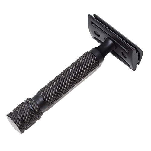 XPERSIS PRO Safety Razor For Men Double Edge Real Hand Crafted German Steel Black