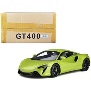 McLaren Artura Bright Green 1/18 Model Car by GT Spirit GT400