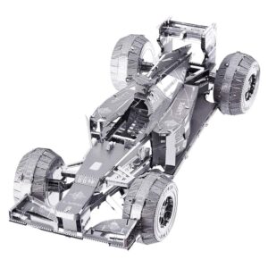 piececool 3d metal puzzles, silver formula car model kits, diy 3d metal model cars kits to build for adults, brain teaser 3d puzzles toys for teens, great birthday new year gifts, 69 pcs