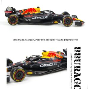 IYASFPFP Bburago 1:43 New 2022 F1 Red Bull Racing RB18 1# Verstappen 11# Perez Special Paint Formula One Alloy Super Toy Car Model (RB18 #11)