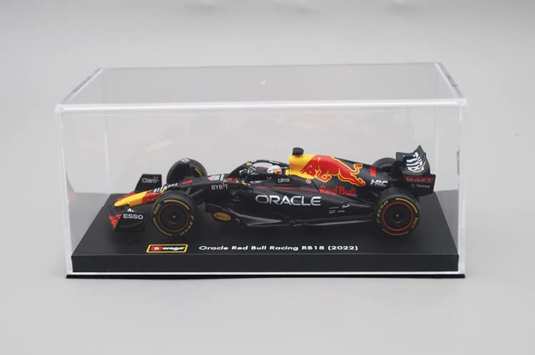 XTD Bburago 1/24 New 2023 F1 Red Bull Racing RB18 1# Max Verstappen F1 11# Sergio Perez Paint Formula One Alloy Super Toy Car Model (1/24 RB18 No.#11)