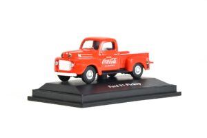 motor city classics | coca-cola 1948 ford f-1 pickup | 1:72 scale model diecast collectible | 472001