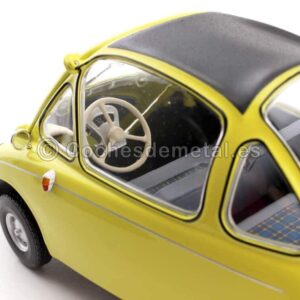 Oxford Diecast Heinkel Trojan LHD Bubble Car Yellow 1/18 Diecast Model Car 18HE003