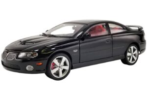 gmp 2006 pontiac gto phantom black with red interior limited edition to 450 pieces worldwide 1/18 diecast model car 18981