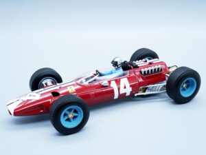 512#14 pedro rodriguez formula one f1 united states gp (1965) with driver figure mythos series limited edition to 90 pieces worldwide 1/18 model car by tecnomodel tmd18-98d