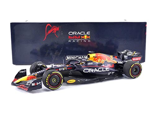 Minichamps Racing RB18#1 Max Verstappen Oracle Winner F1 Formula One Miami GP (2022) with Driver Limited Edition to 1104 Pieces Worldwide 1/18 Diecast Model Car 110220501