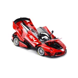 HTLNUZD Bburago 1/18 Alloy Racing Car for Ferrari FXX K EVO Static Refined Version Diecasts Metal Vehicles Simulation Car Model Collectible