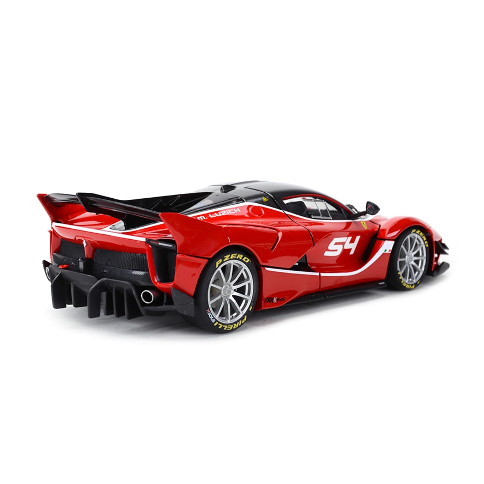 HTLNUZD Bburago 1/18 Alloy Racing Car for Ferrari FXX K EVO Static Refined Version Diecasts Metal Vehicles Simulation Car Model Collectible