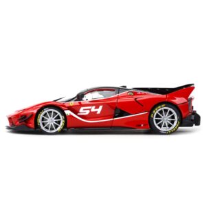 HTLNUZD Bburago 1/18 Alloy Racing Car for Ferrari FXX K EVO Static Refined Version Diecasts Metal Vehicles Simulation Car Model Collectible