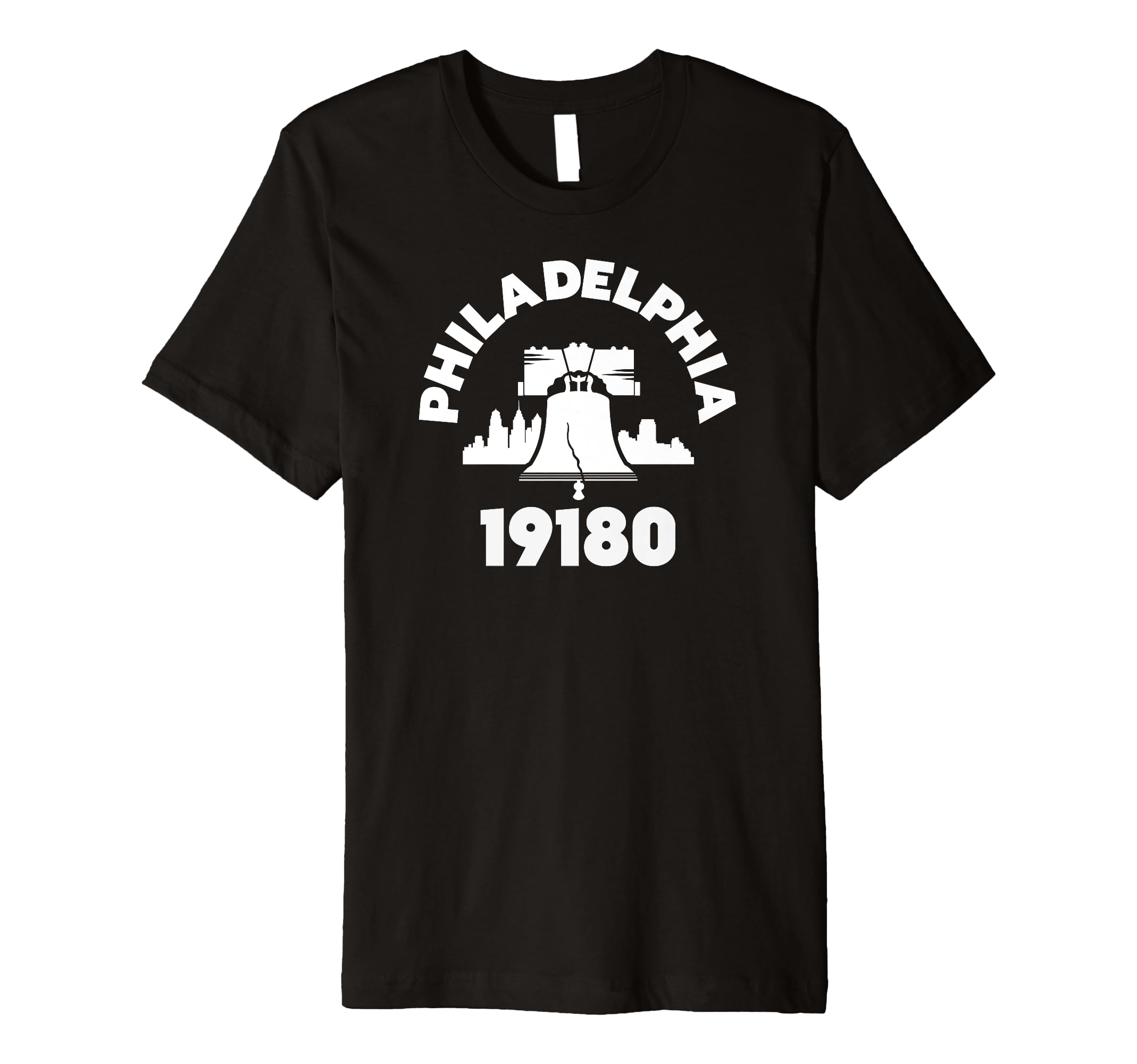 Philly Neighborhood 19180 Zip Code Philadelphia Liberty Bell Premium T-Shirt