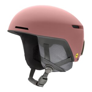 smith code mips snow helmet in matte chalk rose, size medium