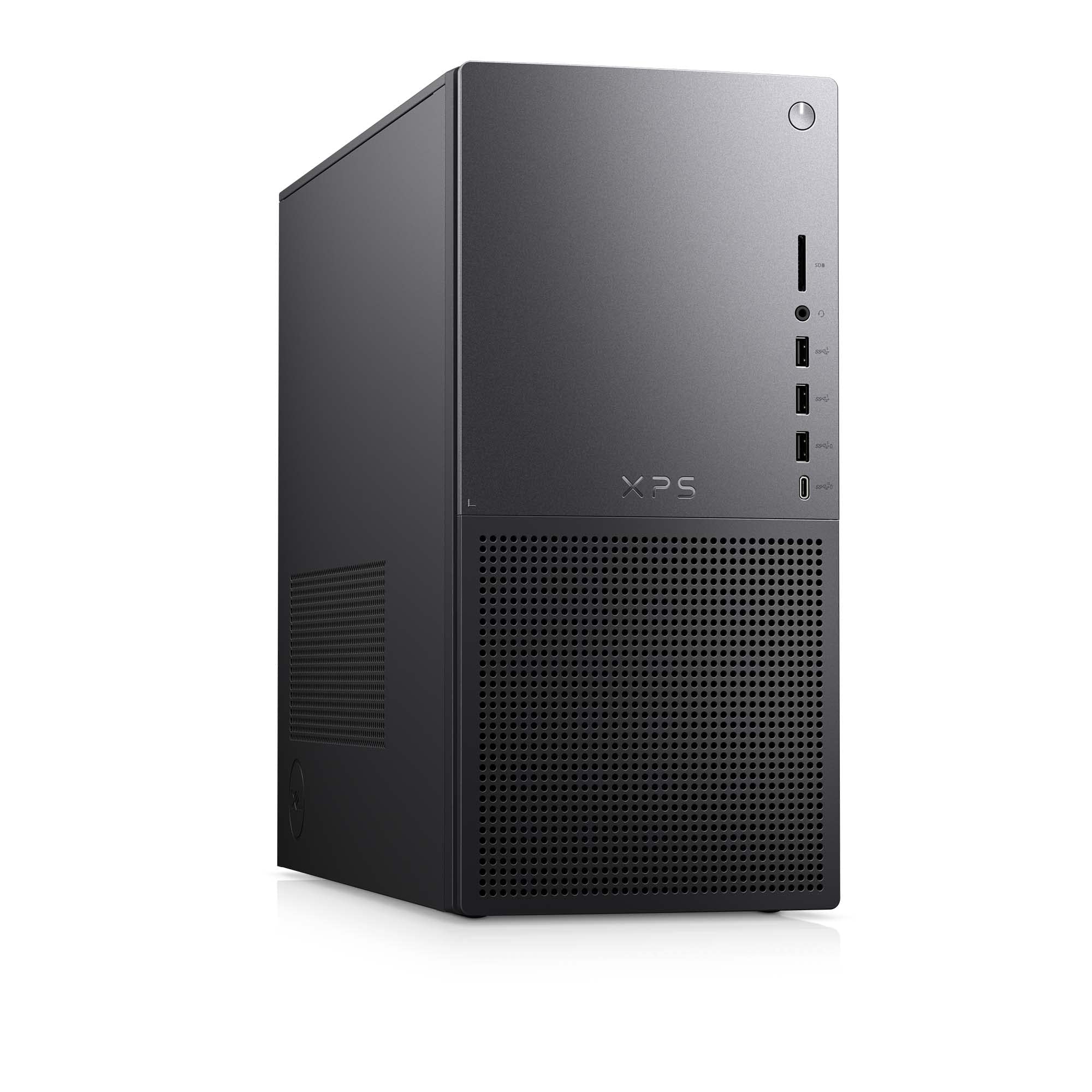 Dell XPS 8960 Desktop - Intel Core i7-13700, 16GB DDR5 RAM, 512GB SSD + 2TB HDD, NVIDIA GeForce RTX 3050 8GB GDDR6, Windows 11 Pro, 1-Year Onsite Service - Black