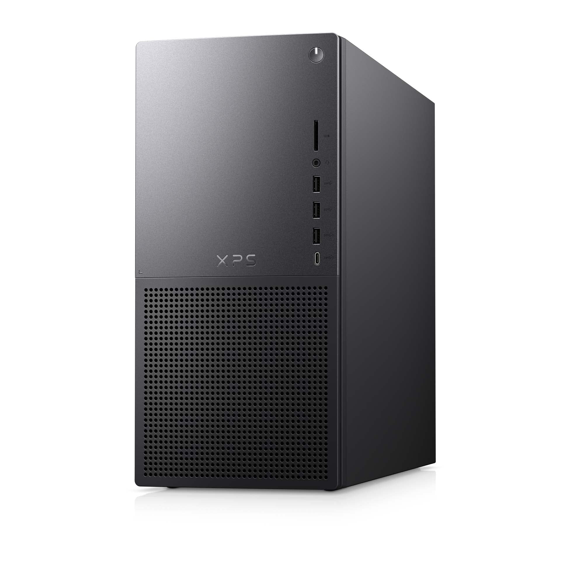 Dell XPS 8960 Desktop - Intel Core i7-13700, 16GB DDR5 RAM, 512GB SSD + 2TB HDD, NVIDIA GeForce RTX 3050 8GB GDDR6, Windows 11 Pro, 1-Year Onsite Service - Black