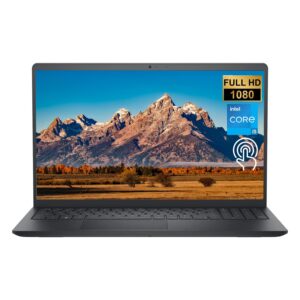 dell inspiron 3511 laptop, 15.6" full hd touchscreen, intel core i5-1135g7 (beats intel i7-1065g7), 16gb ddr4 ram, 512gb pcie ssd, sd card reader, hdmi, wi-fi, windows 11 home, black