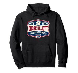 nascar - chase elliott shield pullover hoodie