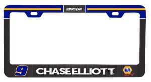 license plate holder chase elliott #9 metal license plate frame