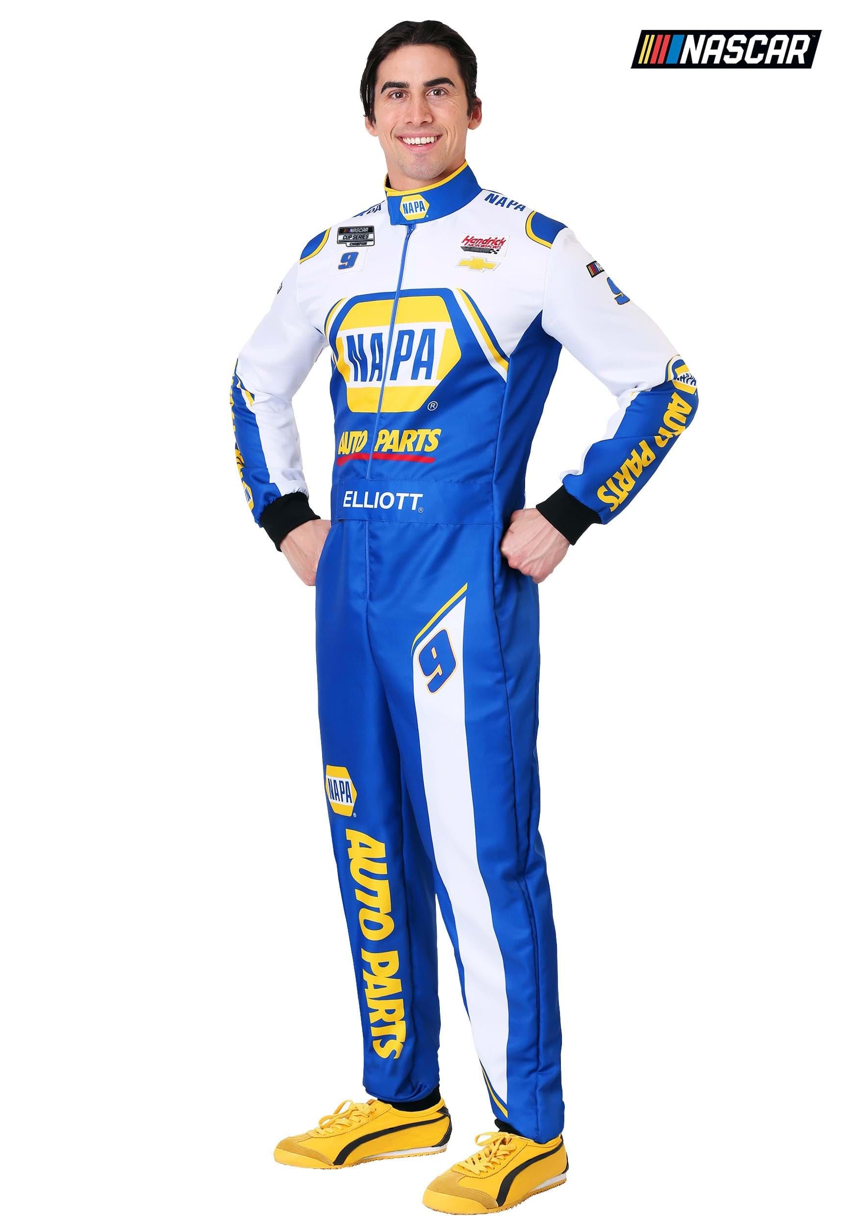 NASCAR Chase Elliott Uniform Costume Men's Plus Size - 2X