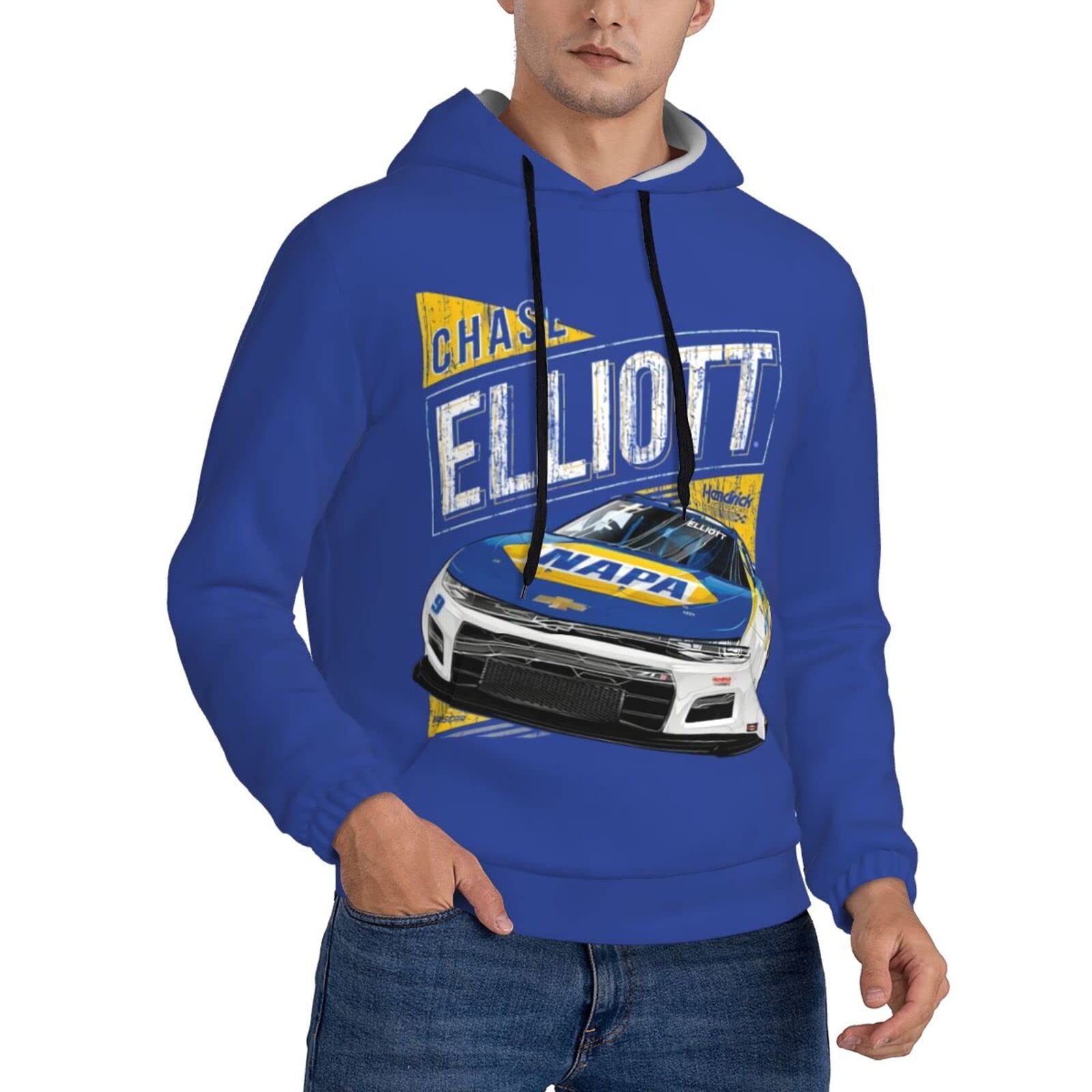 ASFRSH Chase Elliott 9 Men'S Pullover Hoodie Casual Hooded Sweatshirt Best Hoodies Sportswear Tracksuit With Pocket