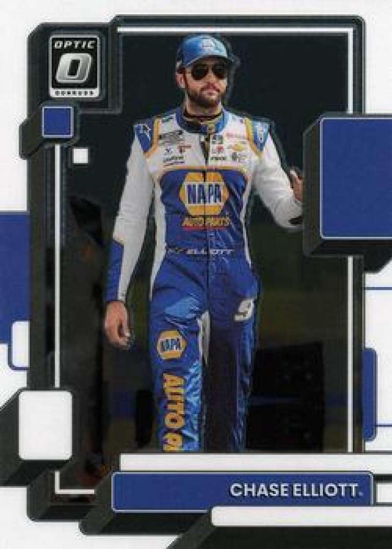 2023 Donruss Optic Racing #24 Chase Elliott Official NASCAR Racing Card in Raw (NM or Better) Condition