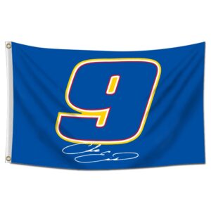 chase elliott flag #9 banner 3x5 feet for outdoor and indoor decoration