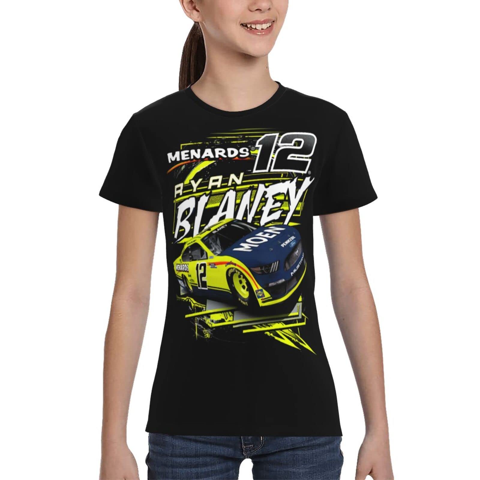 ASFRSH Chase Elliott 9 Shirt for Teen Girl & Boy Printing Short Sleeve Tee Athletic Classic Shirt Crewneck T-Shirt