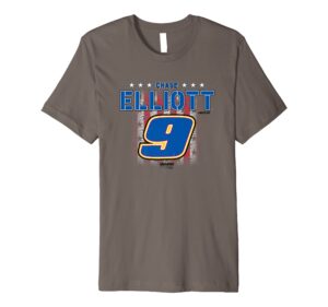 nascar - chase elliott - flag premium t-shirt