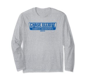 nascar - chase elliott - distressed stamp long sleeve t-shirt